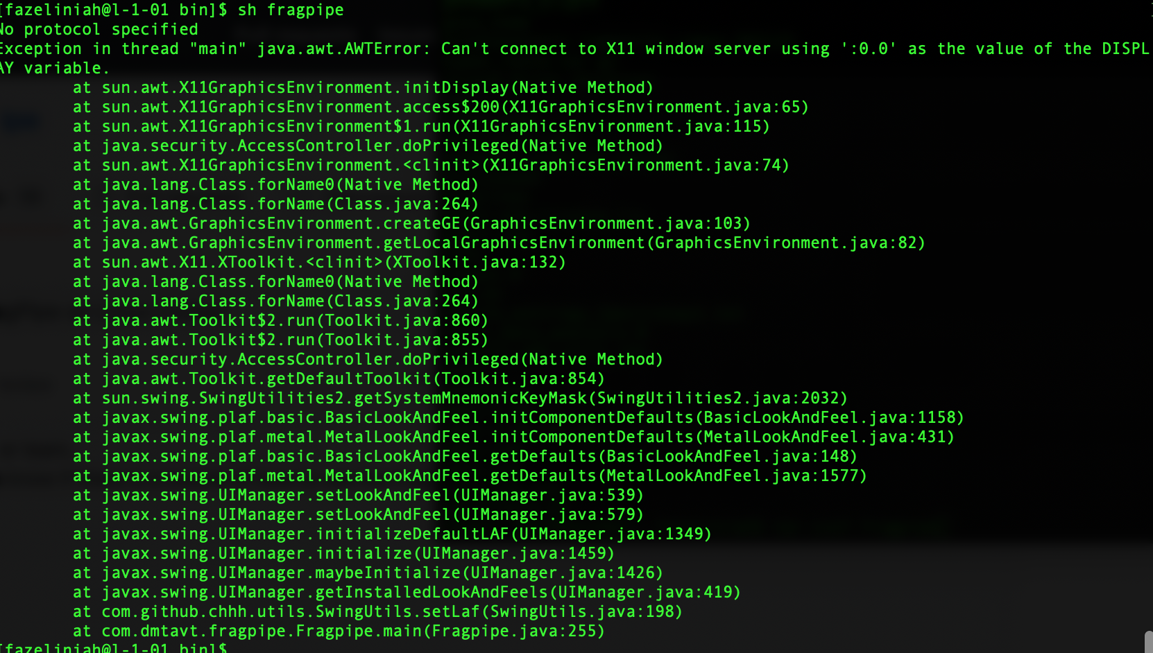 installing FragPipe on Linux Clutser · Issue #294 · Nesvilab/FragPipe · GitHub