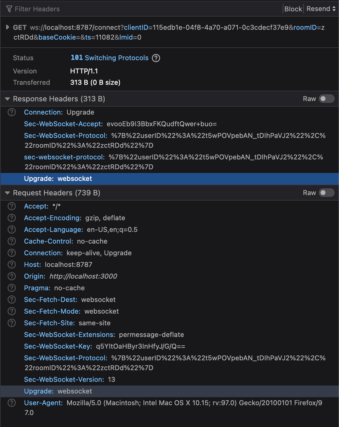 Setting `sec Websocket Protocol` Header On Response To Ws Request Fails · Issue 179 