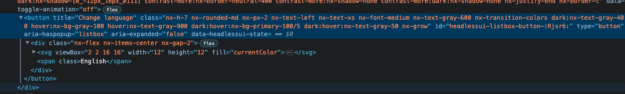 HTML Syntax issue for Language Change button · Issue #1742 · shuding/nextra · GitHub