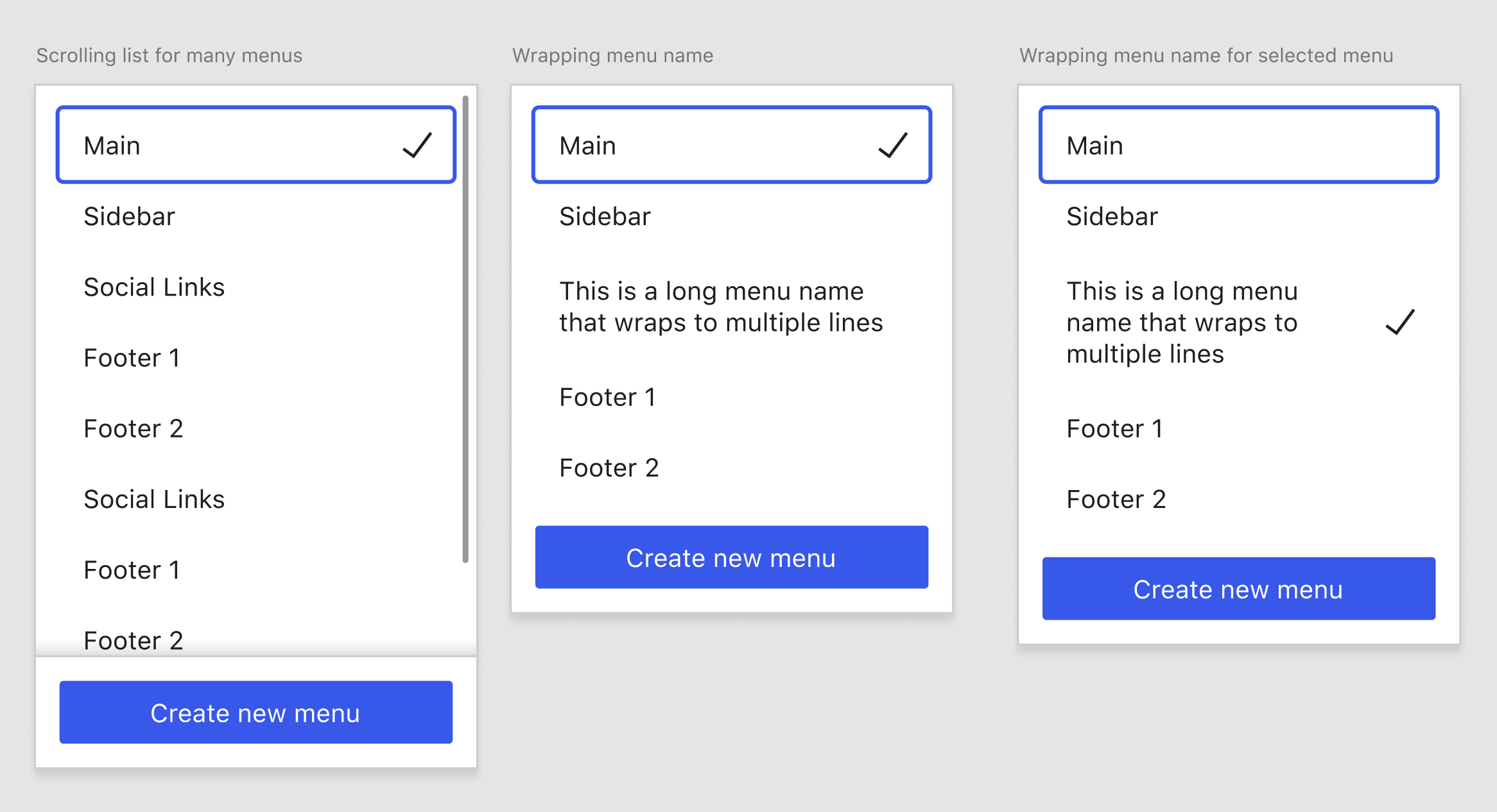 Navigation Screen Combine Menu Switcher With Add Menu · Issue 28863 · Wordpressgutenberg · Github