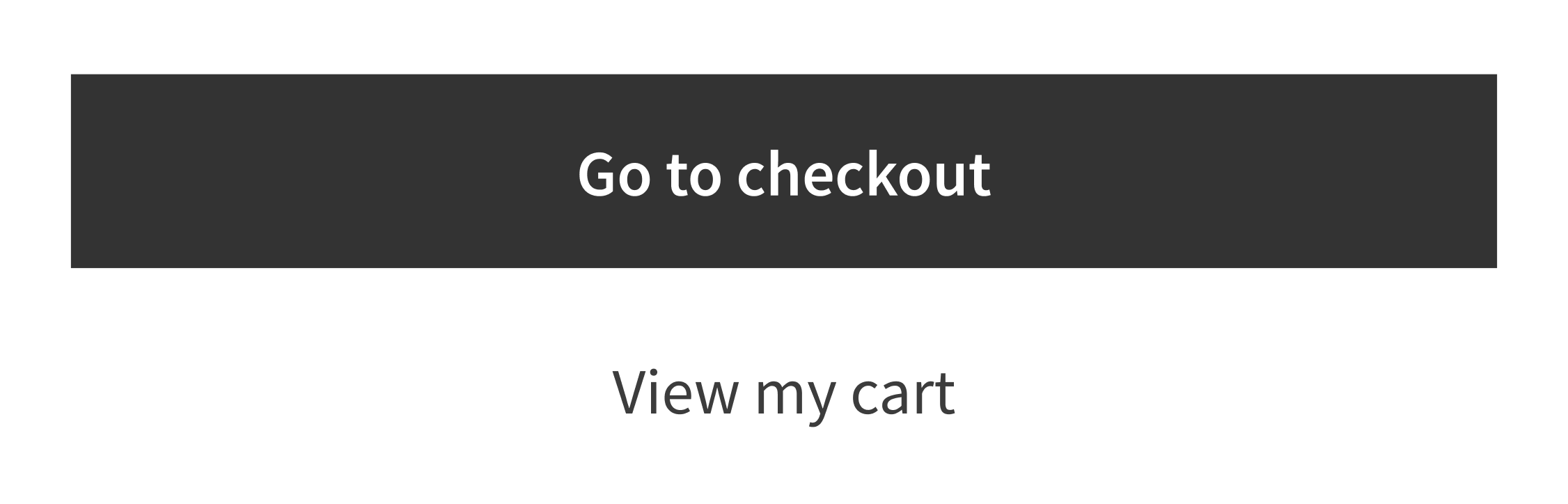 "View cart" button disappears in mobile view within the mini cart block · Issue #9557 ...