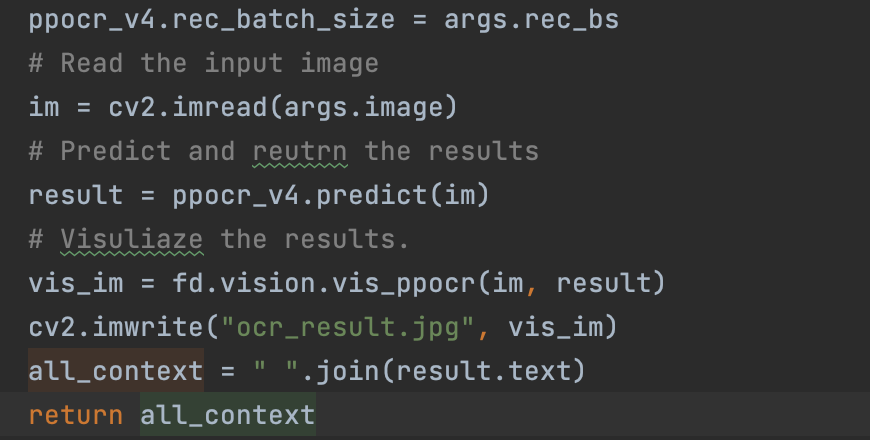 Ppocrv4 初始化后的 Predictor 不能重复使用 · Issue 2170 · Paddlepaddlefastdeploy · Github 2533