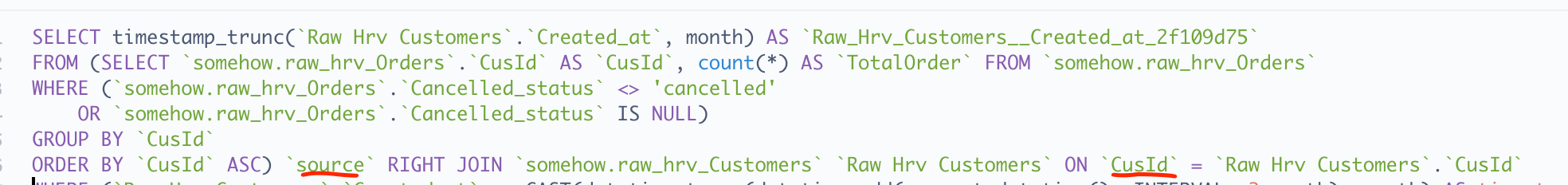 BigQuery nested query with ambiguous columns causes error · Issue #20362 · metabase/metabase ...