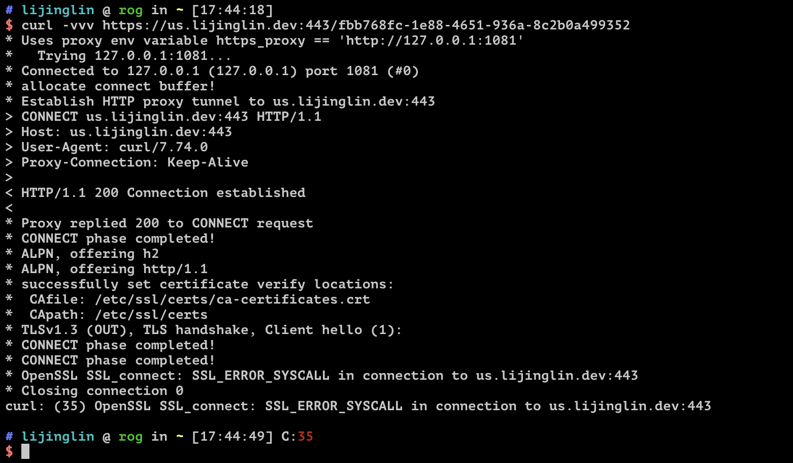 v4.35.1 在 h2 模式下运行一段时间后开始无法连接到远端服务器 · Issue #772 · v2fly/v2ray-core · GitHub