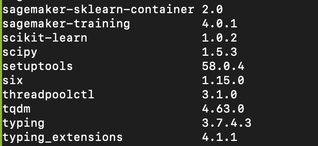 Image Tag doesn't reflect proper SKLearn Version · Issue #115 · aws ... Image Tag doesn't reflect proper SKLearn Version · Issue #115 · aws ...