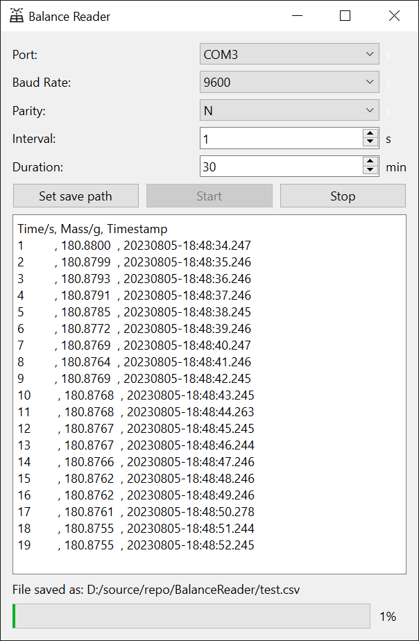 GitHub - github-young/BalanceReader: Serial port reader for elecronic balance