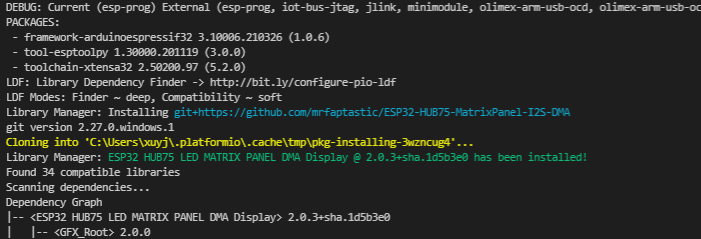 Strange flicking when scrolling text · Issue #129 · mrcodetastic/ESP32-HUB75-MatrixPanel-DMA ...