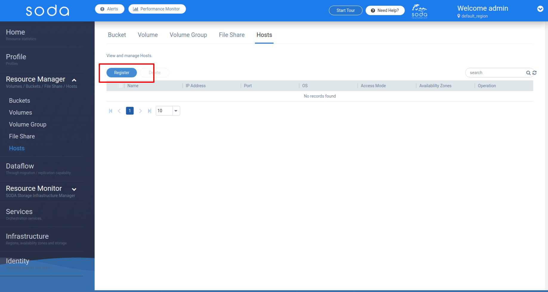 Fixed #470. Changed 'Create Host' to 'Register Host' by anvithks · Pull Request #473 ...