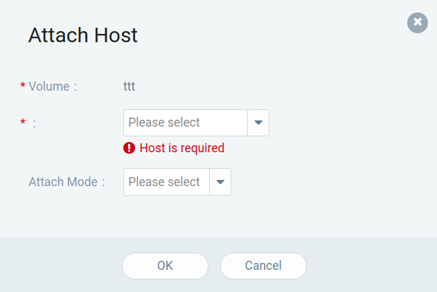 Label is missing in Attach Host modal and minor style issues. · Issue #229 · sodafoundation ...