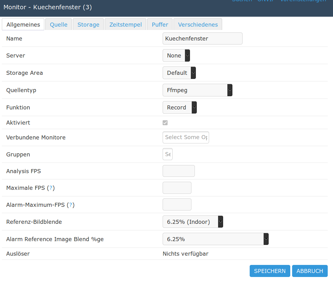 "Unable to load storage area for id" when viewing monitors · Issue #2394 · ZoneMinder/zoneminder ...