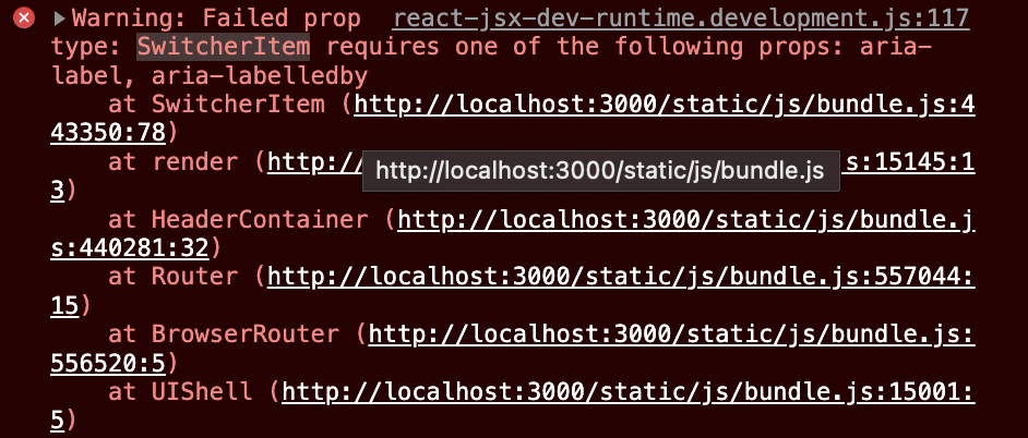 Fix DOM warnings · Issue #65 · cloud-native-toolkit/ascent-ui · GitHub