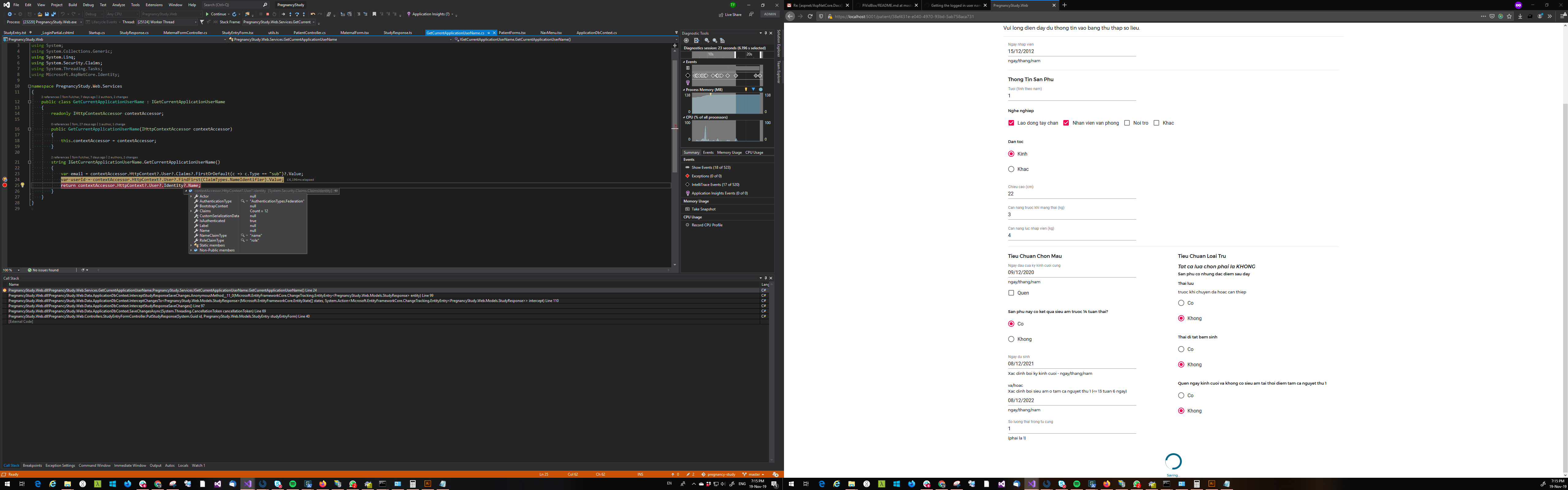Net Core 30 React Jwt Auth Project Template Server Side Code Behind Cant Get User Name R