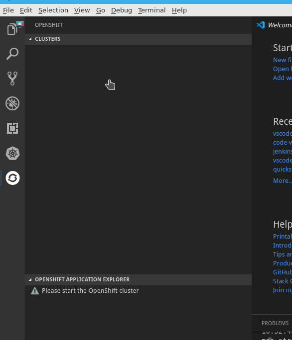 Create Server as a View in Activity bar · Issue #22 · redhat-developer/vscode-rsp-ui · GitHub