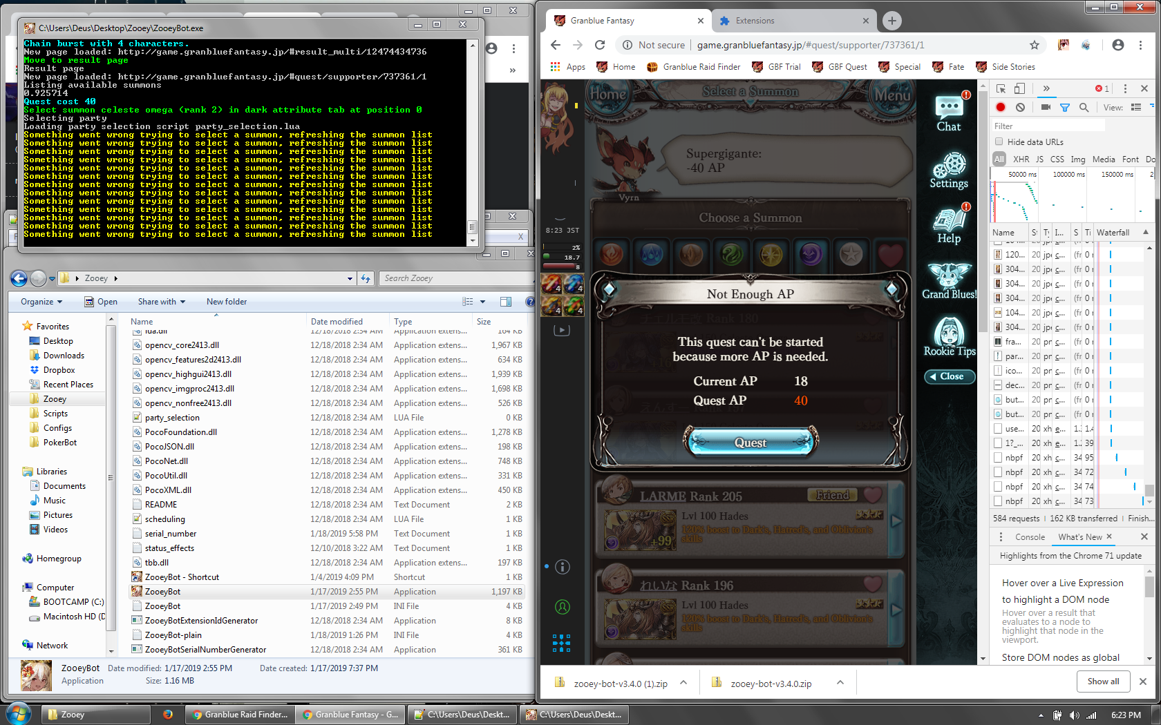 [Request] More Robust AP Refilling · Issue #994 · Masuzu/ZooeyBot · GitHub