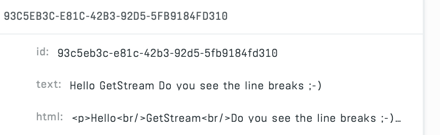 Line breaks in messages are rendered as spaces · Issue #288 · GetStream/stream-chat-flutter · GitHub