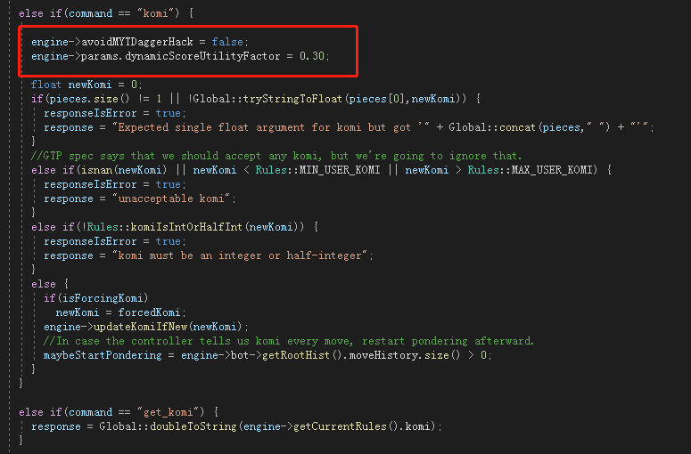Making a "Pass" in the beginning of a game, abnormal search result in the log · Issue #473 ...