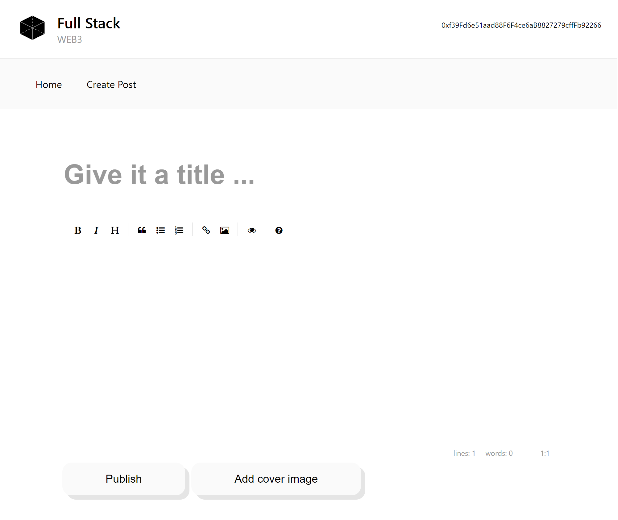 GitHub - florencia-espeche/web3-blog: Building a full stack web3 app with Next.js, Solidity ...