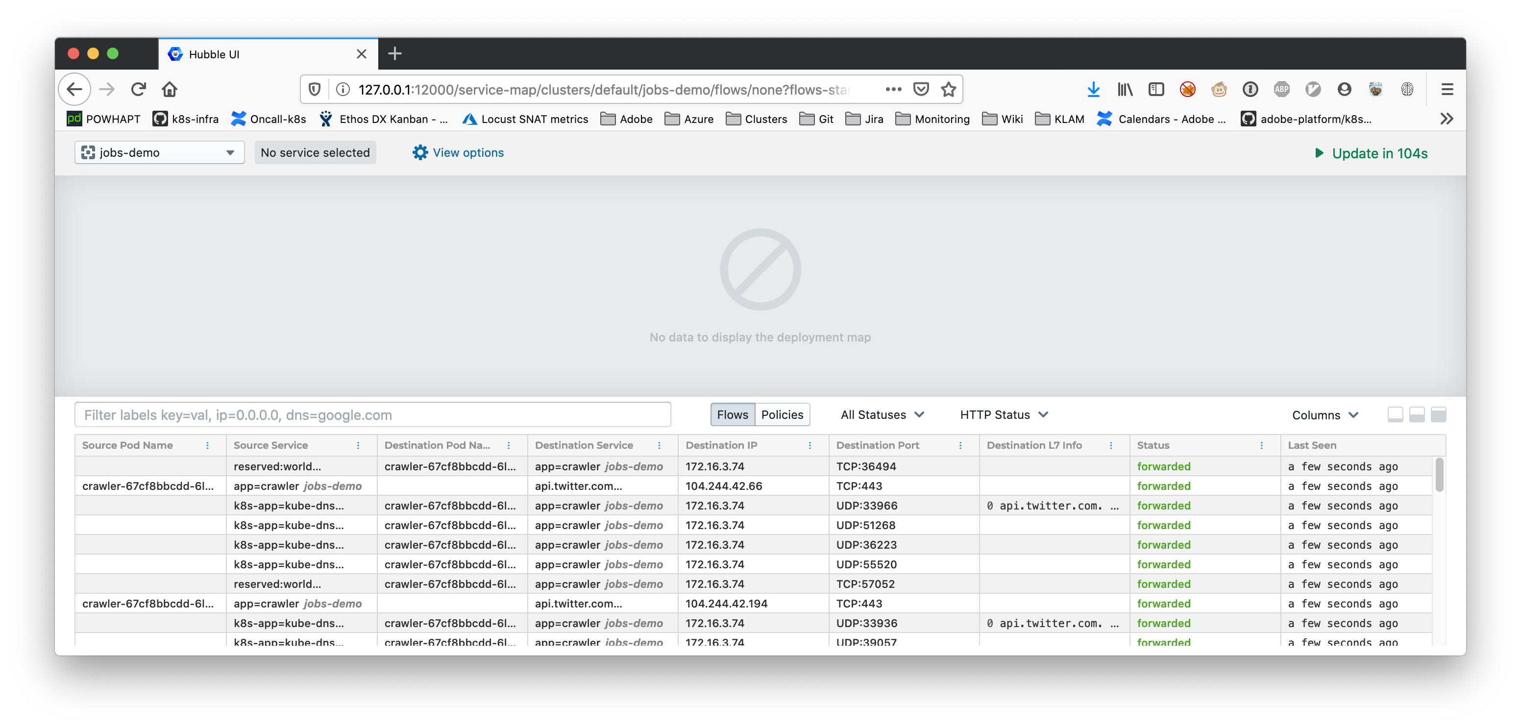 Flows are not being displayed · Issue #41 · cilium/hubble · GitHub
