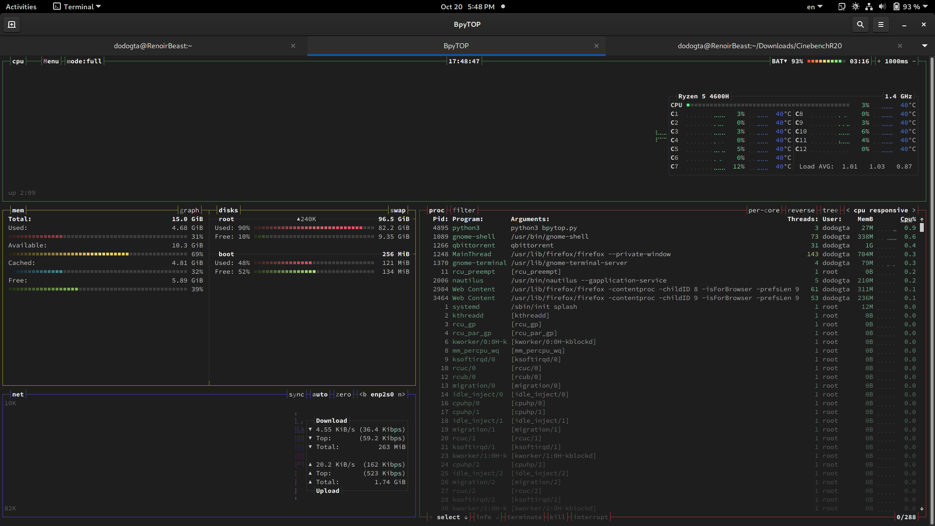 [BUG] The CPU model/temperature is missing on bpytop >= 1.0.43 · Issue #152 · aristocratos ...