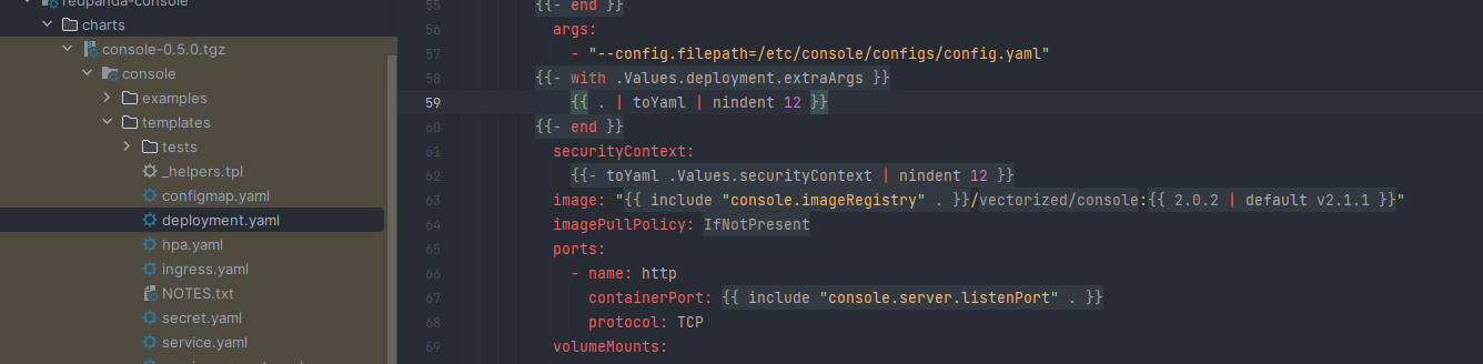Console Deployment Image Registry · Issue 335 · Redpanda Datahelm