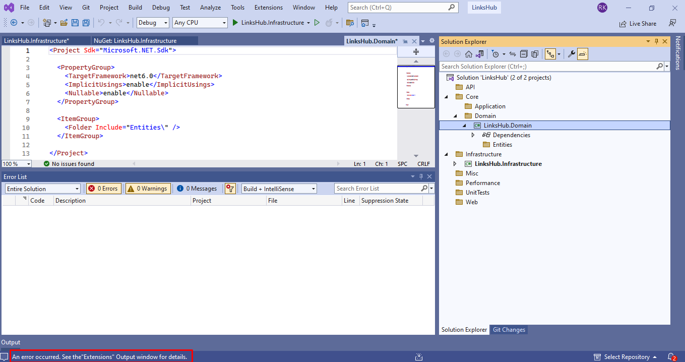 Error while "Reverse Engineer" the database models in below VS 2022 ribbon · Issue #1713 ...