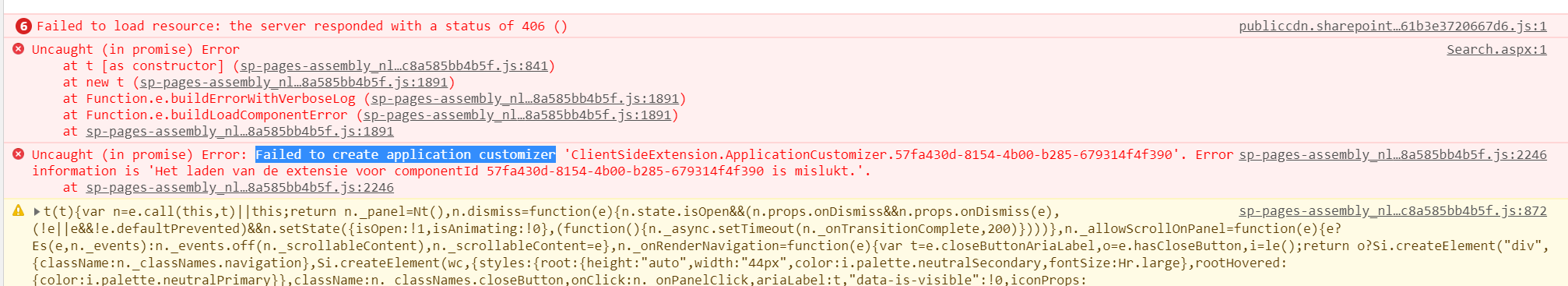 Search Refiners samples fail to load initially · Issue #748 · pnp/sp-dev-fx-webparts · GitHub