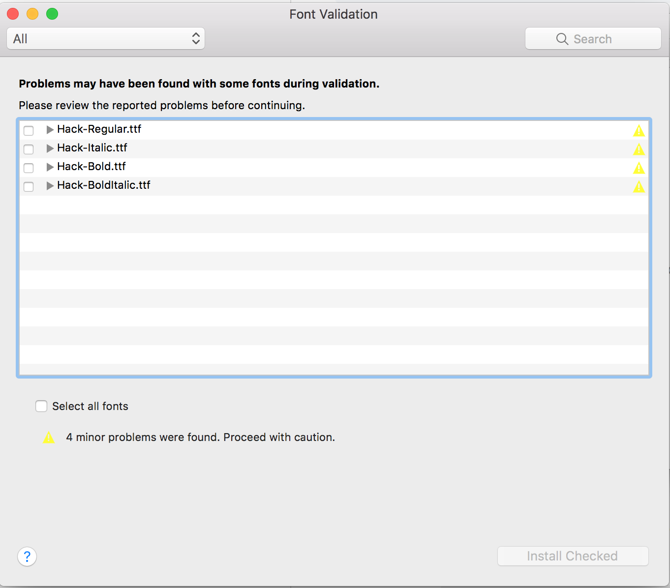 [macOS] Hack will not install · Issue #382 · source-foundry/Hack · GitHub