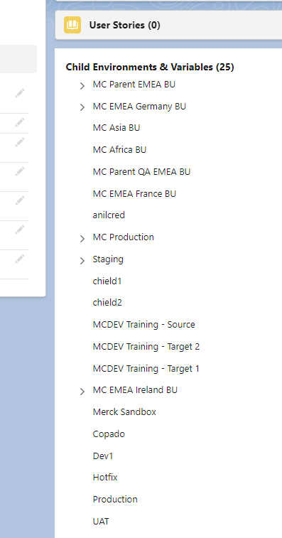 [BUG] Child Env component now lists ALL other environments · Issue #145 · Accenture/sfmc ...