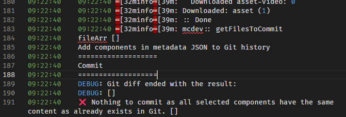 [BUG] Commit goes wrong if using assets · Issue #218 · Accenture/sfmc-devtools-copado · GitHub