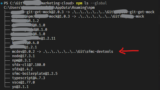[bug] Warning About Missing Mcdev Installation Even Though It S Installed · Issue 21