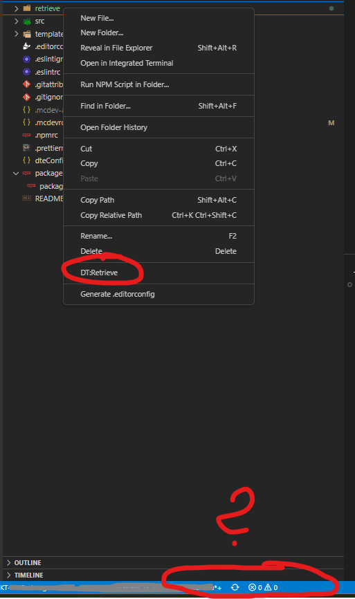 [bug] Nothing Showing Up In Status Bar · Issue 23 · Accenture Sfmc Devtools Vscode · Github