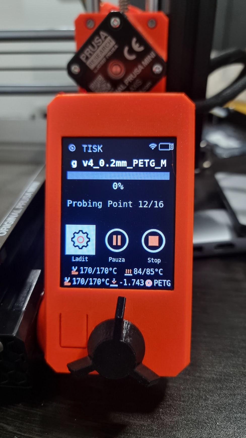 [BUG] Missing CZ translation of text "Probing Point" when bed mesh leveling. · Issue #2706 ...