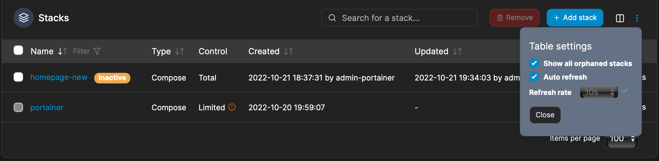 "Stack with this name already exists" after re-adding node to cluster · Issue #4745 · portainer ...