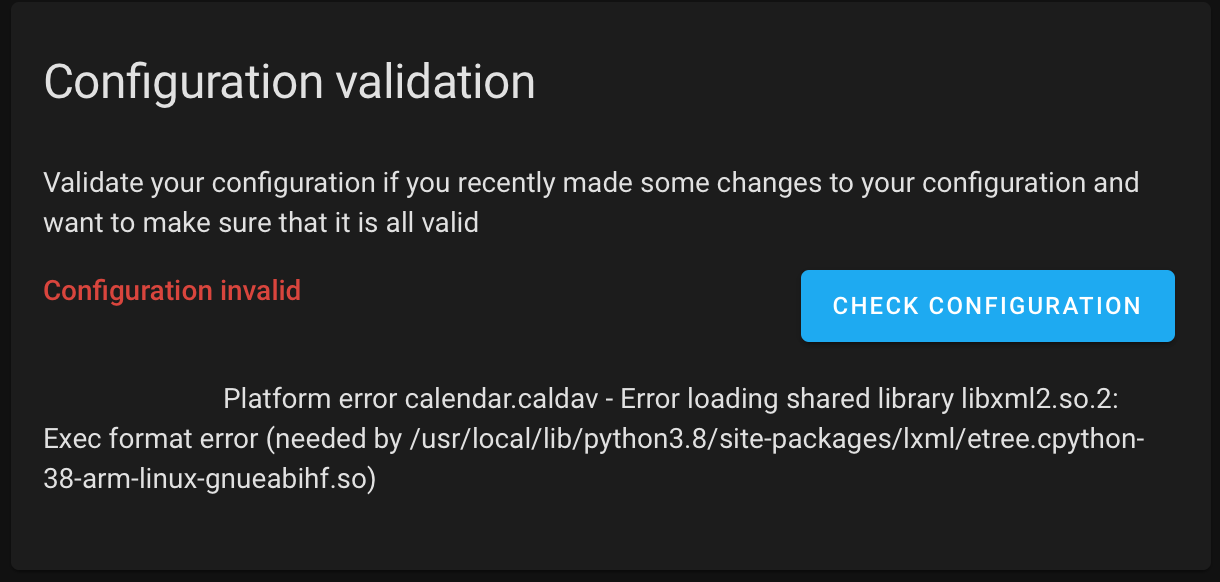 CalDav broken in 0.115.x? · Issue #40188 · home-assistant/core · GitHub