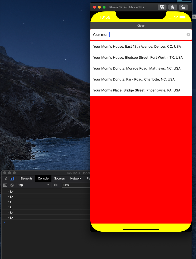 Bug Report · Issue #670 · FaridSafi/react-native-google-places-autocomplete · GitHub