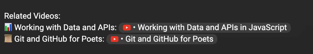 simplify YT links in description generator · Issue #1280 · CodingTrain/thecodingtrain.com · GitHub