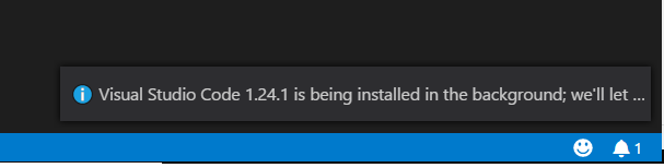 Upgrade to vscode 1.24.1 fails on Win 10 Enterprise Version 10.0.15063 ...