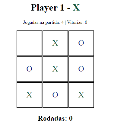 GitHub - MarkusLuan/jogo_da_velha-jsWeb: Jogo criado usando apenas HTML, JS e CSS para ...