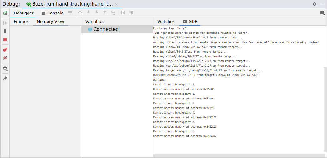Debug Configuration for CLion (ubuntu 18.04 LTS) and Bazel-Plugin · Issue #1562 · google-ai-edge ...