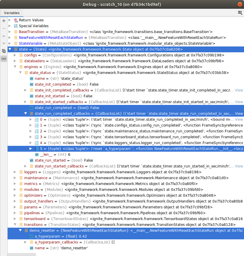 Training State Centered Framework vs. Engine Centered Architecture · Issue #810 · pytorch/ignite ...
