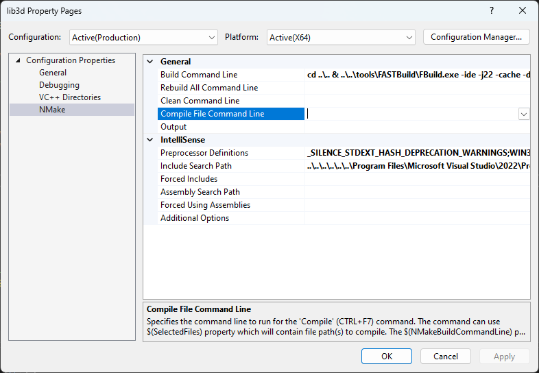 Support Visual Studio Ctrl+F7 (Compile Single File) Workflow with FastBuild .vcxproj generation ...