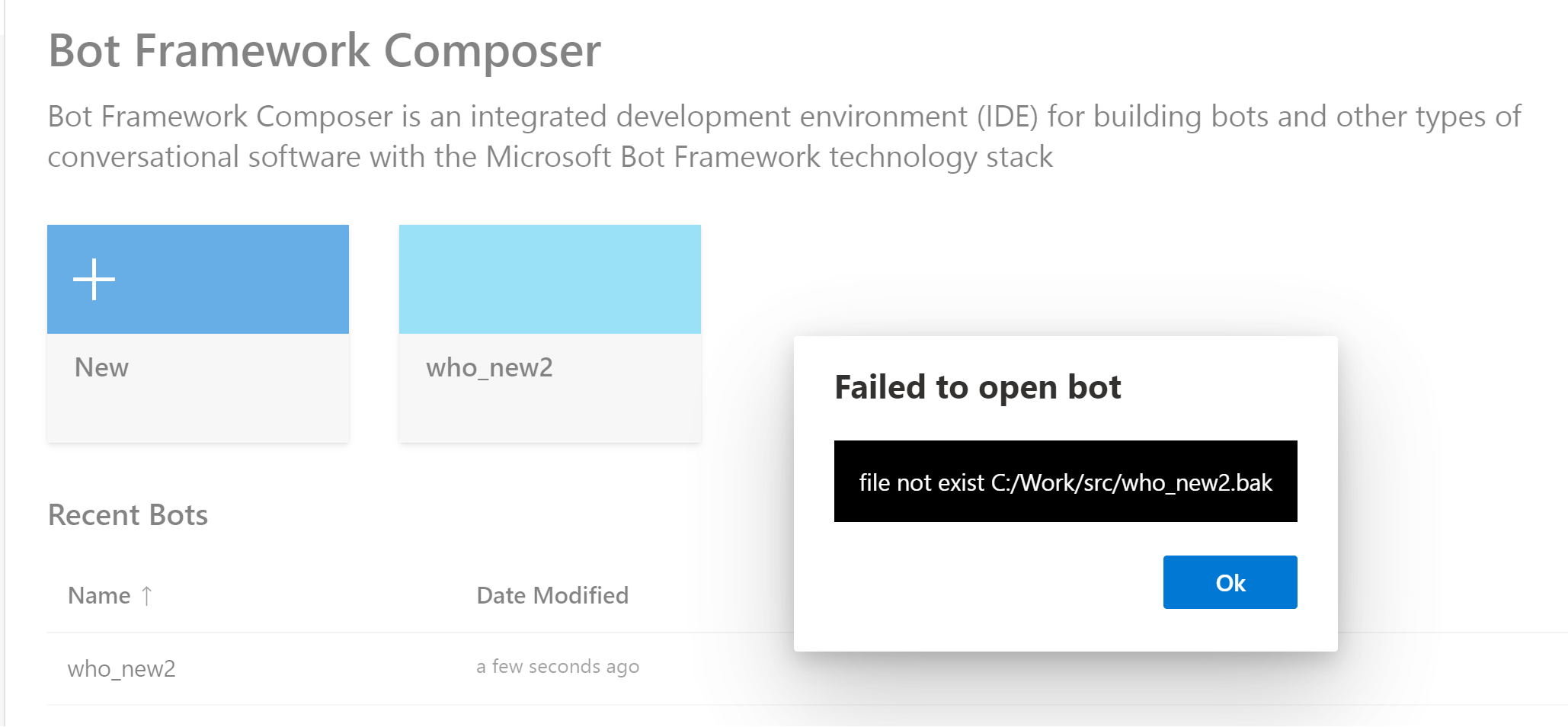 Ux Prompt To Remove An Unknown Bot From The Recent List · Issue 2527 · Microsoftbotframework