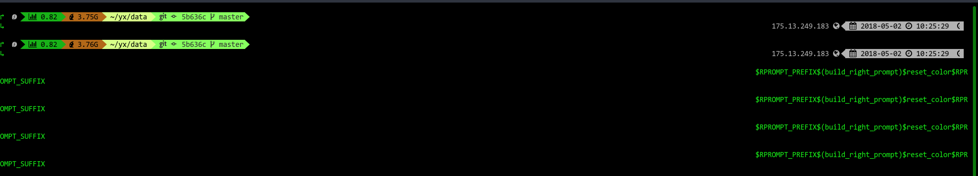 When I quickly press CTRL + c, `$RPROMPT_PREFIX$(build_right_prompt)` appears. · Issue #812 ...