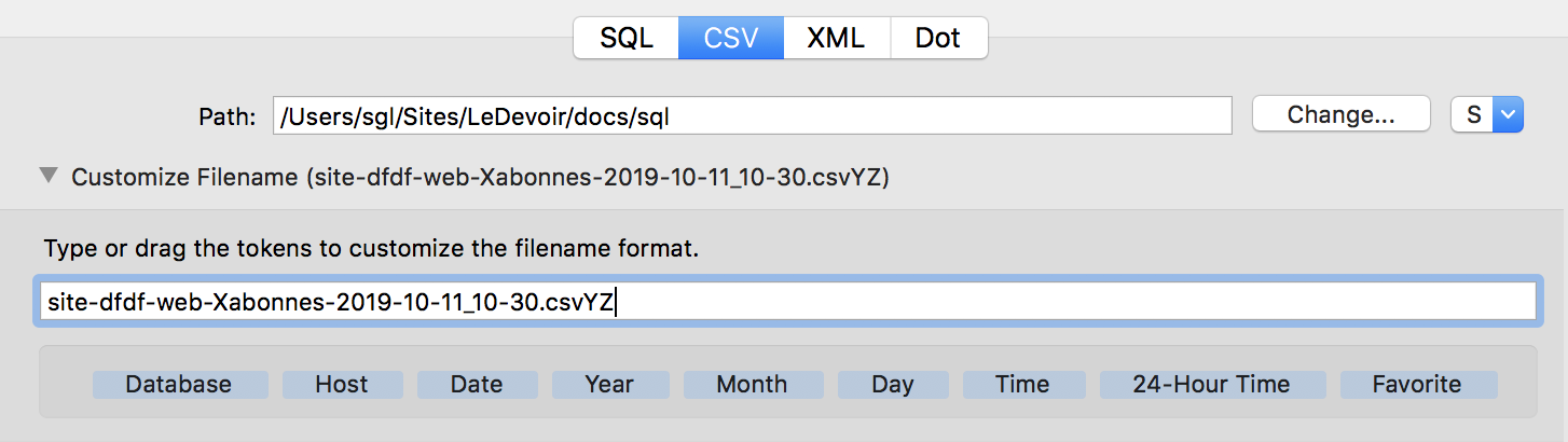 Customize export file name : cursor goes at the end of string while typing · Issue #3561 ...