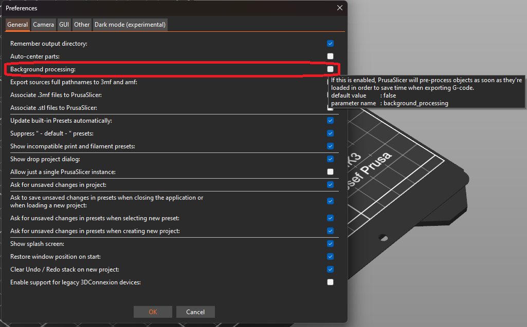 Preview mode add option "auto refresh" · Issue #9397 · prusa3d/PrusaSlicer · GitHub