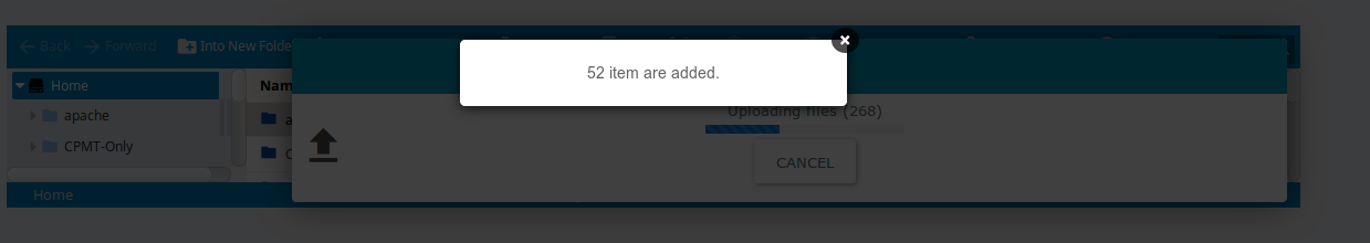 Call event after finish of all folder/file uploads · Issue #2806 · Studio-42/elFinder · GitHub