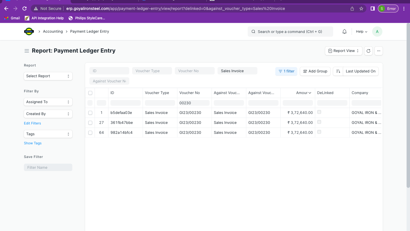 Invoice outstanding amount is higher than invoice amount · Issue #32471 · frappe/erpnext · GitHub