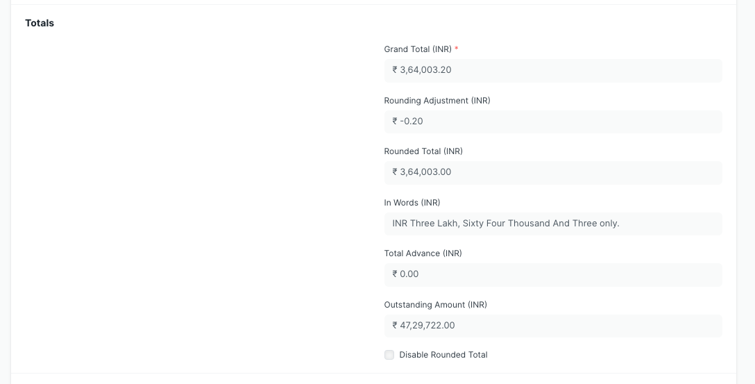 Invoice outstanding amount is higher than invoice amount · Issue #32471 · frappe/erpnext · GitHub
