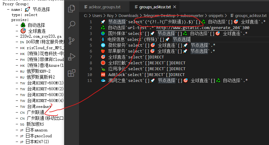 请问如何通过正则进行节点名称的排除? · Issue #119 · tindy2013/subconverter · GitHub