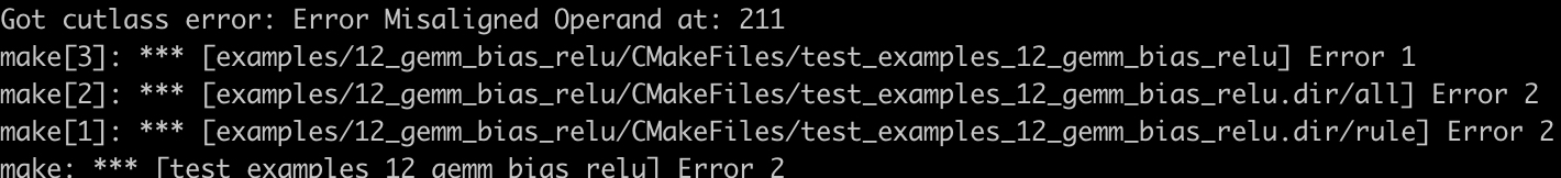  QST Cutlass QST Got Cutlass Error Error Misaligned Operand At 